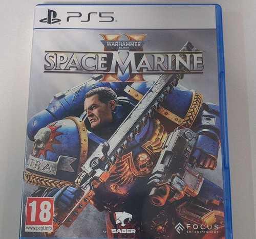 Диск на ps5 Warhammer 40000 Space Marine 2