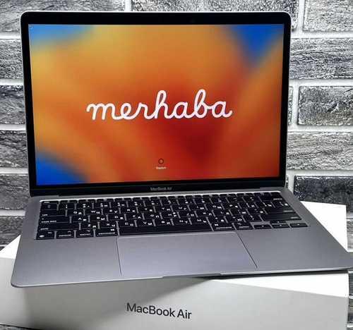 Macbook Air 13 M1 8/256 Gb 19 Циклов