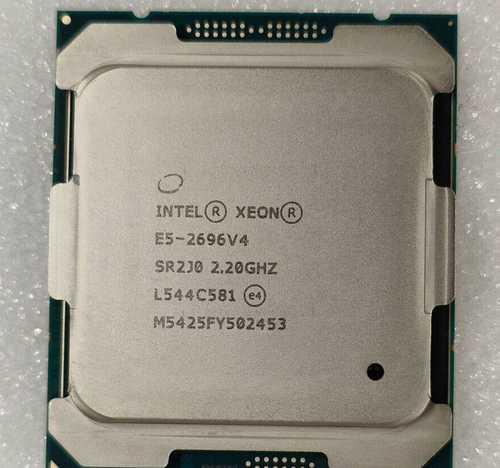 Intel xeon e5 2696 v4