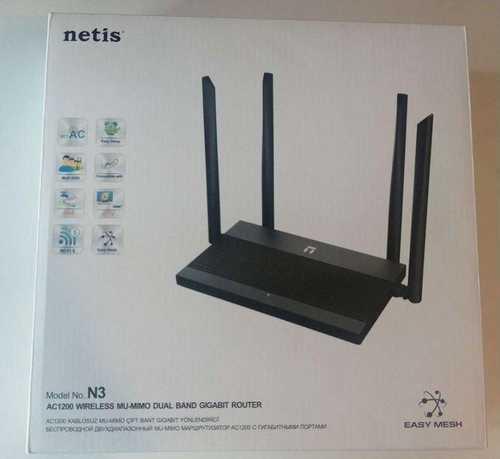Wifi роутер Netis N3 1000Мбит
