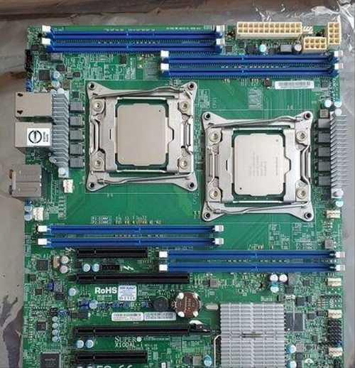 SuperMicro-X10-DAL-I + 2 шт Intel Xeon E5 2695 V3