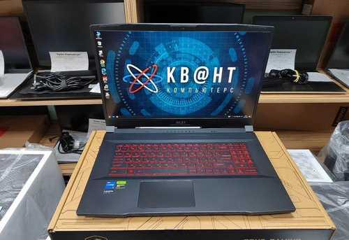 Новенький игровой MSI Katana 17 на гарантии