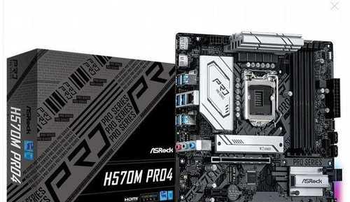 Материнская плата 1200 ASRock H570M Pro4