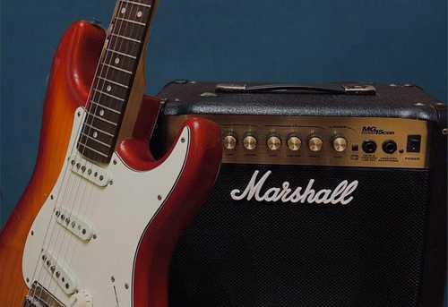 Гитарный комбоусилитель marshall mg15cdr