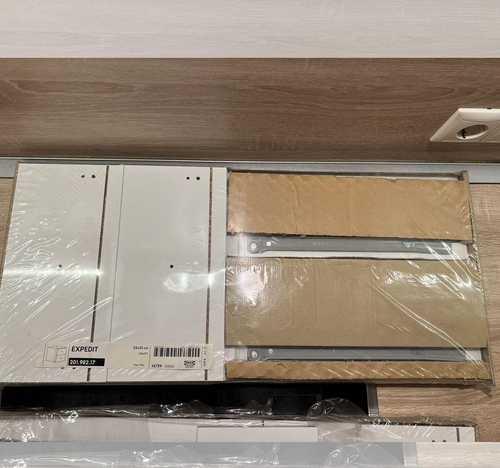 Вставка в стеллаж IKEA ящики