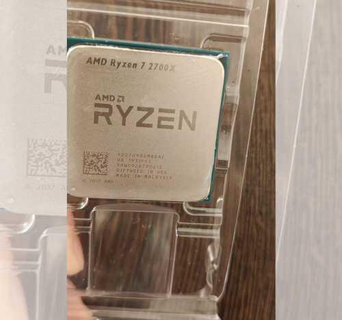 Процессор amd ryzen 7 2700x