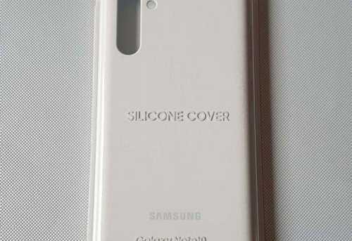 Чехол на Samsung Note 10 Silicone Cover оригинал