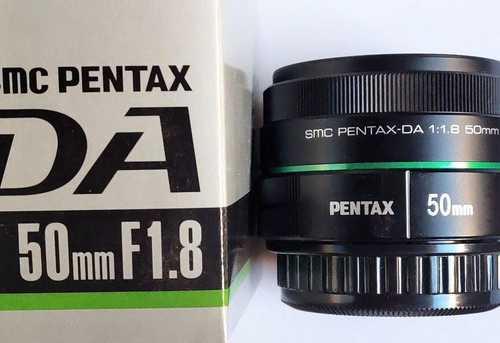 Объектив SMC Pentax DA 50 mm f/1.8