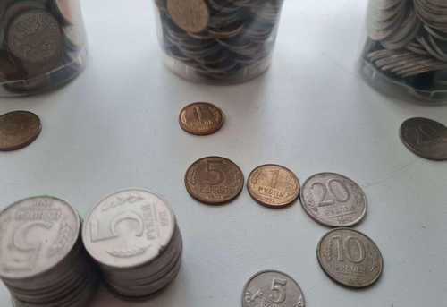 Монеты 1991,1992,1993 годов