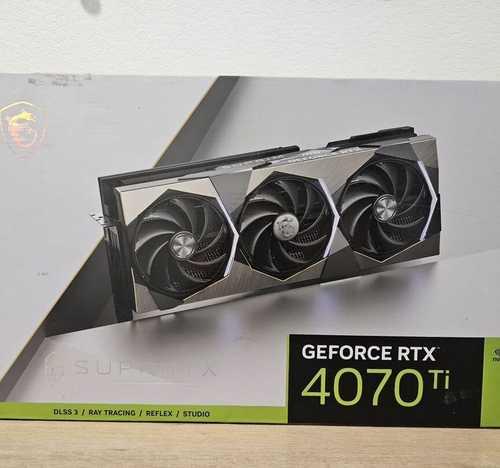 Видеокарта MSI GeForce RTX 4070 Тіsuprim Х