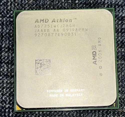 Процессор AMD athlon