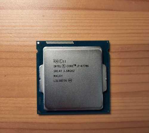 Процессор Intel Haswell i7 4770k