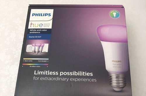 Комплект умного света Philips Starter kit E27
