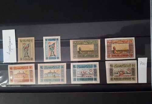 Серии марок "Гражданская война" 1919-1923 см фото