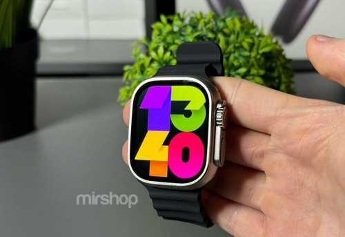 Apple Watch ultra 2 + чёрный ремешок