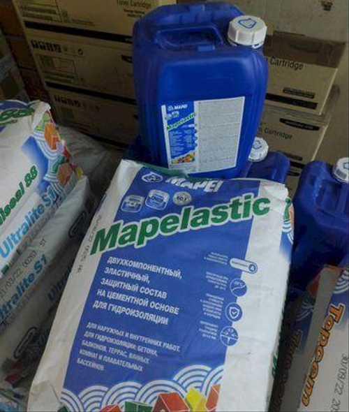 Гидроизоляция Mapei mapelastic