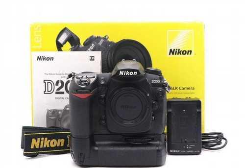 Nikon D200 body в упаковке (пробег 13505 кадров)