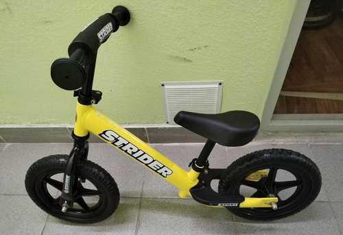 Беговел strider 12 sport yellow