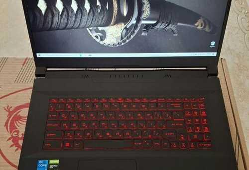 Msi Katana Gaming GF76 как новый i5 11gen/SSD512