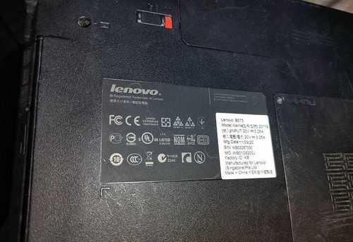 Ноутбук Lenovo B575 Б/у. Надо установить Виндоус