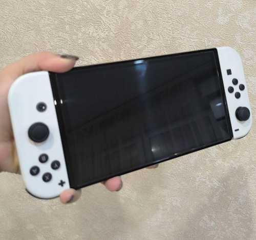 Nintendo switch oled прошитая бу