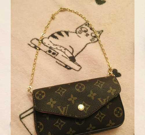 Сумка Louis Vuitton клатч mini pochette lv