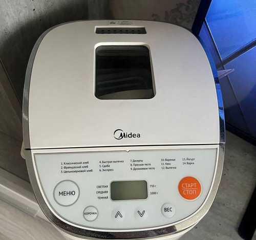 Хлебопечка midea