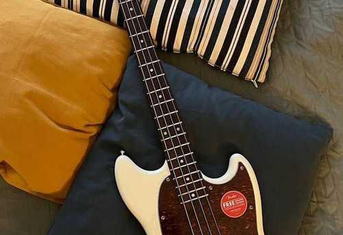 Fender Squier Mustang Bass CV Olympic White