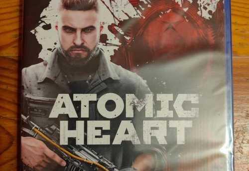 Игра диск atomic heart ps5, полностью на русском