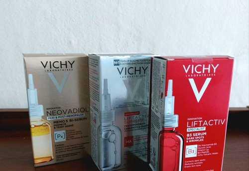 Vichy liftactiv, neovadiol сыворотки для лица