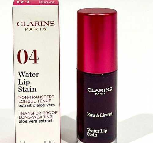 Clarins water LIP stain Пигмент для губ, 04 Violet