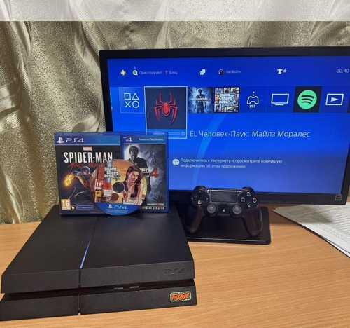 Sony PlayStation 4 FAT, 500 ГБ