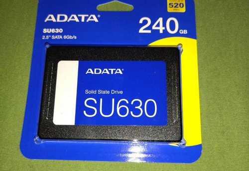 SSD adata Ultimate SU630 240gb новый