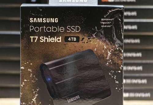 Внешний SSD Samsung t7 shield 4TB
