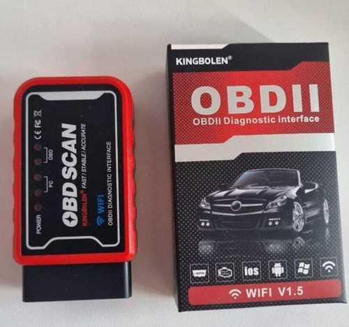 Диагностический сканер OBD 2 (Арт.75541)