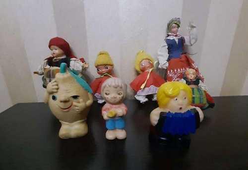 Винтажные куклы старого ГДР