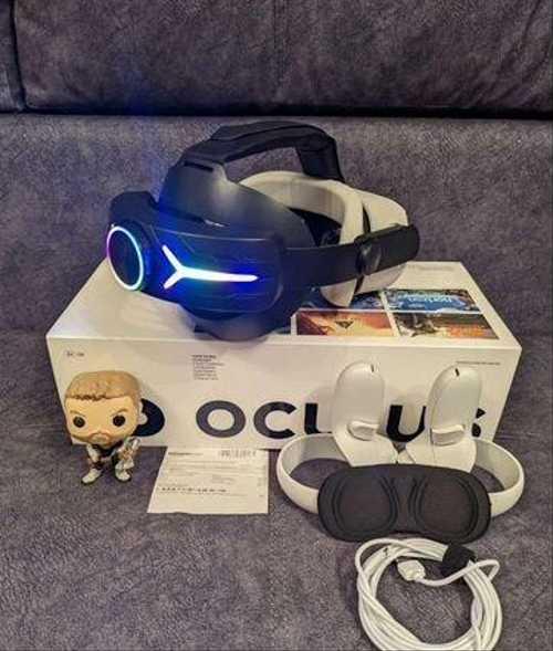 Oculus Quest 2 - Крепление(Батарея) Кабель,Маска