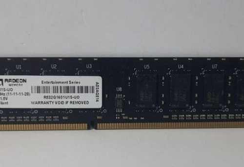 Оперативная память AMD DDR3 2048/12800/1600 R532G