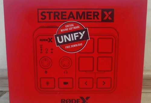 Звуковой интерфейс Rode Streamer X