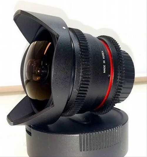 Объектив Samyang 8mm f3.8 umc fish-eye cs2 Nikon