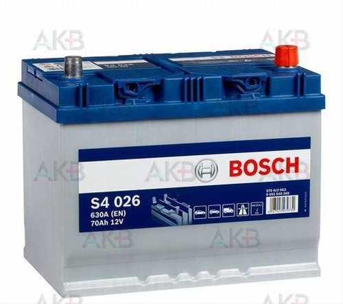 Аккумулятор Bosch S4 026 70 Ач обр