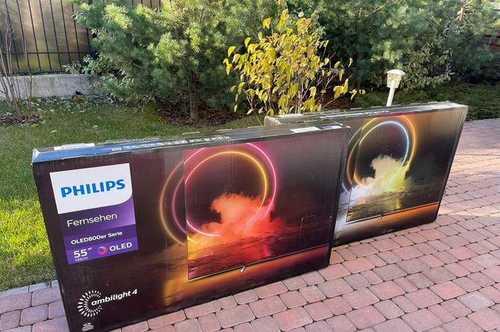 Новый Android 4K oled Телевизор Philips 55oled806