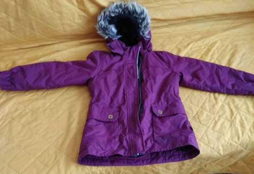 Парка куртка зимняя для девочки Lassie р-р 122