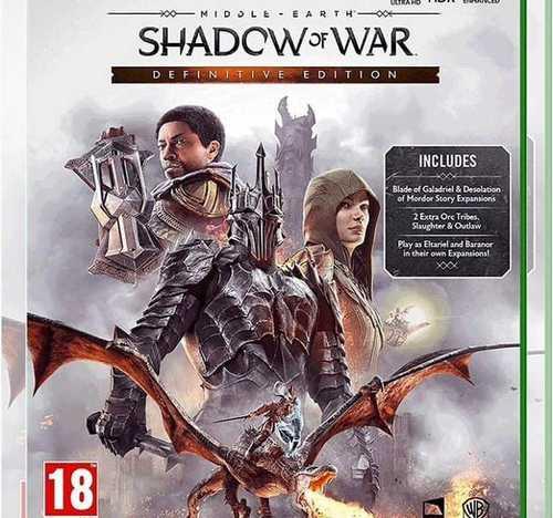 Middle-Earth Shadow of War Definitive Xbox рус суб