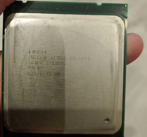 Процессор Xeon e5 2640