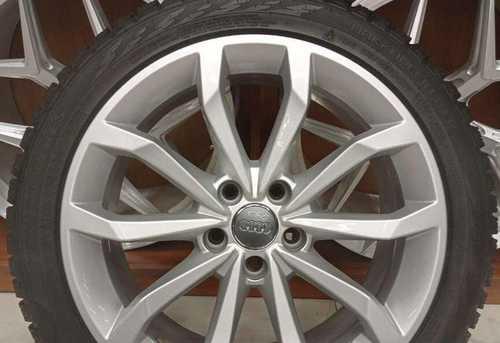 Комплект оригинальных колес в сборе R18 Audi A4
