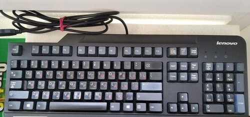 Б/у проводную клавиатуру Lenovo SK-8825