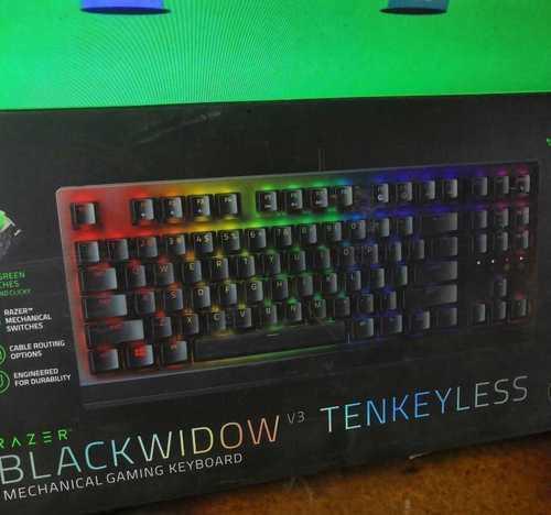 Клавиатура Razer blackwidow v3 tenkeyless