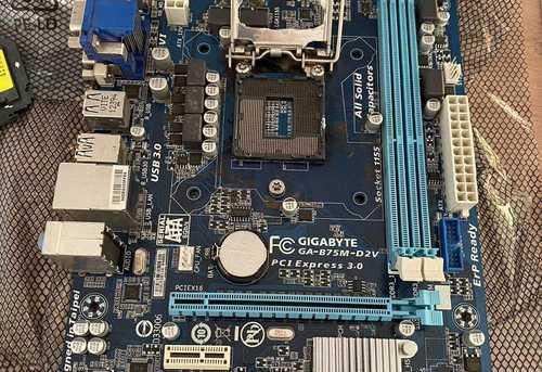 Материнская плата Gigabyte GA-B75M-D2V