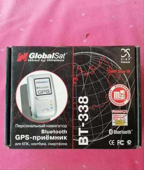 Bluetooth GPS Приемник GlobalSat BT-338